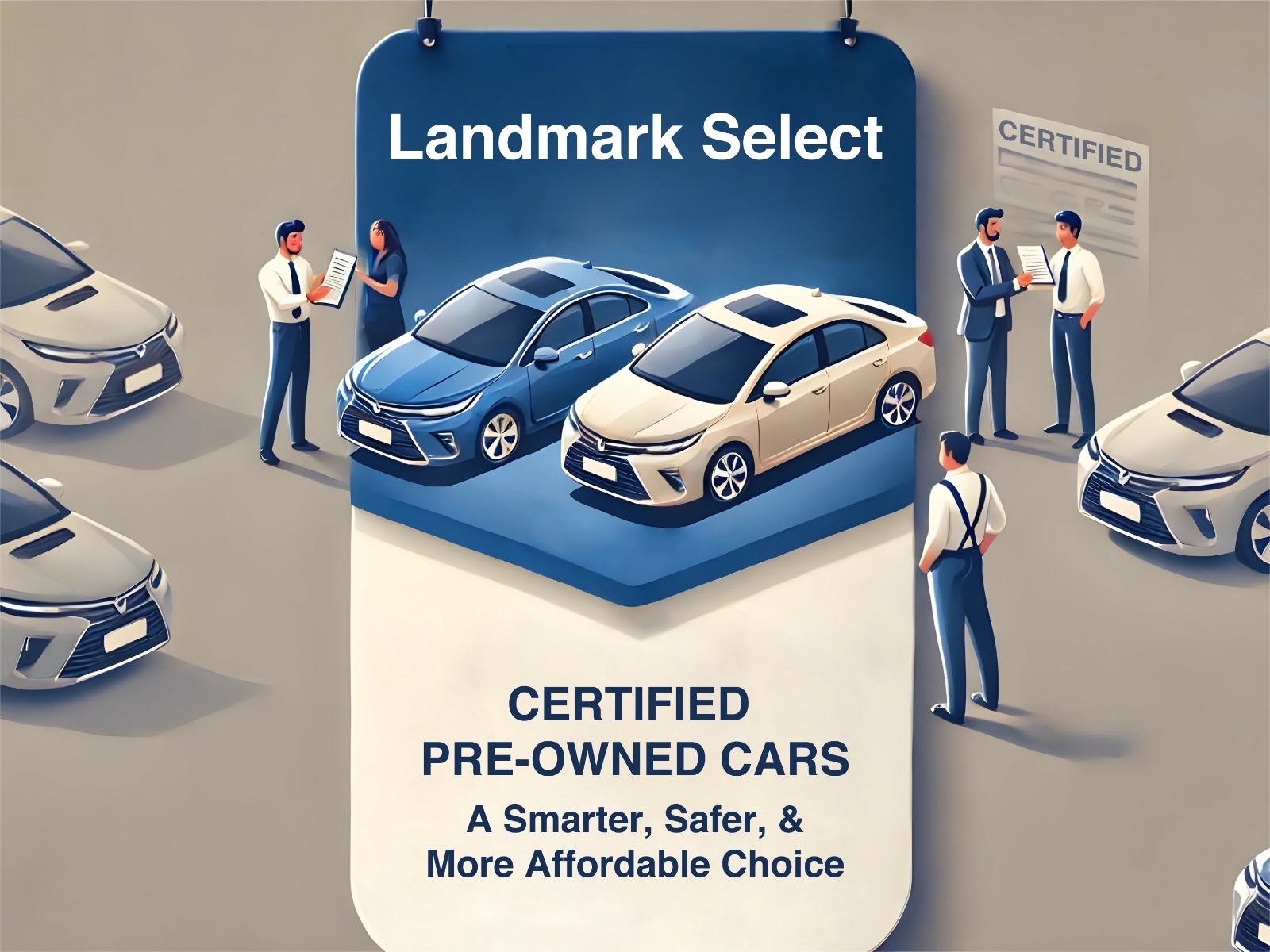 Buy Certified Pre-Owned Cars in Delhi – Best Used Car Deals | Group Landmark